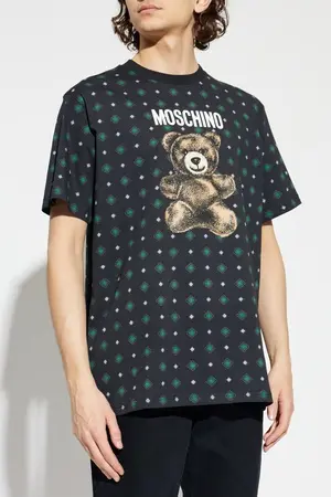 Moschino T-shirt With Print - Black