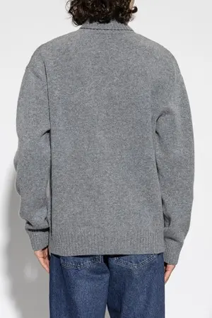 SPORTY & RICH Central Park Drop’ Sweater - Grey