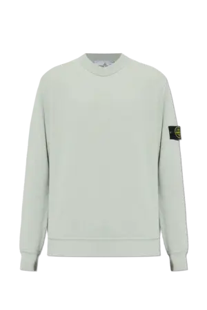 Stone Island Crew Neck Cotton Sweater