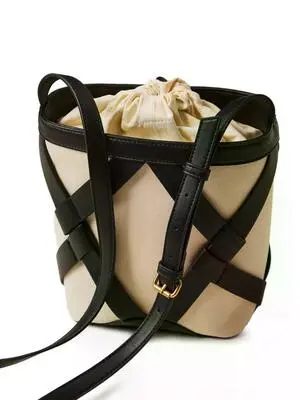 TWINSET Cross Strap Bucket Bag