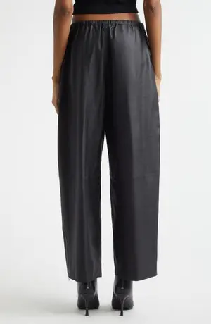 Alexander Wang Leather Track Pants