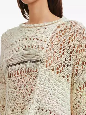 Y’s Openwork Knit Sweater