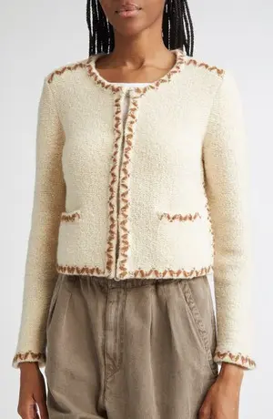 Isabel Marant Rochelle Bouclé Jacket