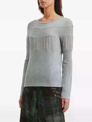 Y’s Ribbed-knit Panelled Sweater