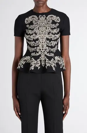 Alexander Mcqueen Peplum Blouses