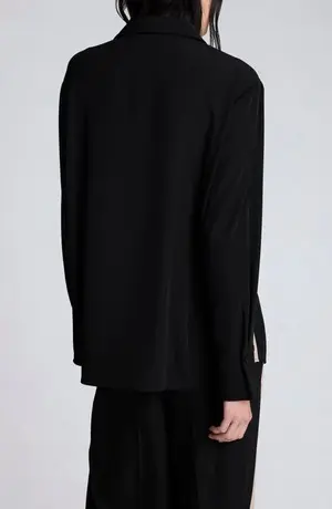 KENNETH COLE Oversized Button-up Shirt
