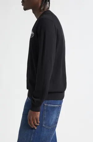 Dolce & Gabbana Long Sleeve Wool Crewneck T-shirt