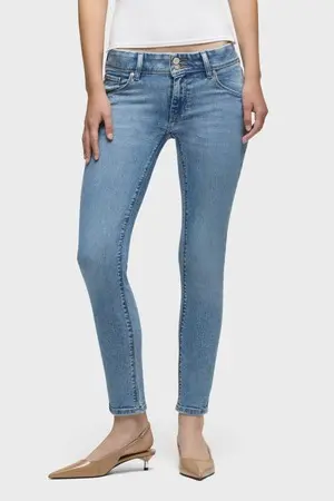 Hudson Jeans Collin Mid-rise Ankle Skinny Jean