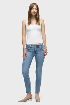 Hudson Jeans Collin Super Skinny Ankle Jeans - Zenith