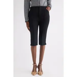 Chloé Tailored Wool Crepe Capri Trousers