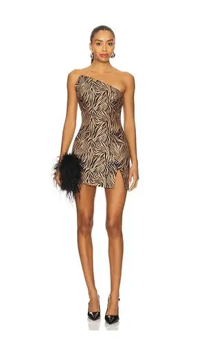 ZULEYHA KURU Veralya Mini Dress - Brown