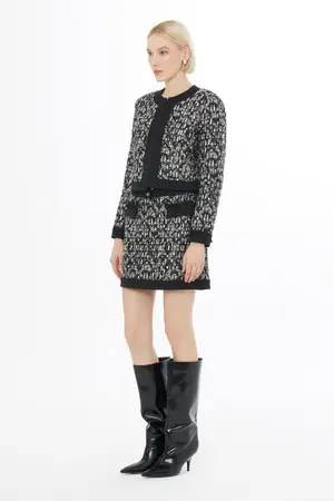 GIZIA Jacket And Skirt Set
