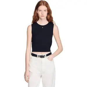 Sandro Short Sleeve Camis Tanks For Women