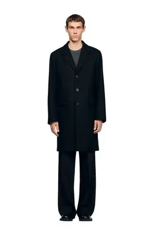 Sandro Long Sleeve Coats For Men