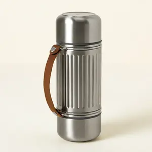 UNCOMMON GOODS Insulated Flask For Two Black & Blum
