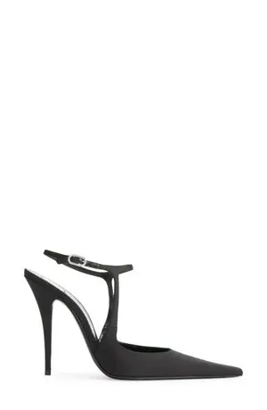 Saint Laurent Ankle Strap Stiletto Pumps - Noir