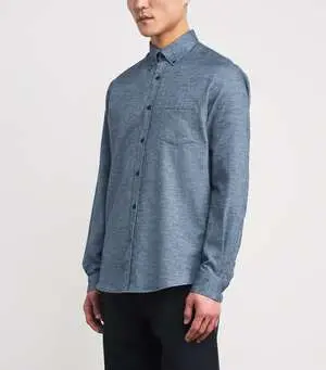 Sunspel Brushed Cotton Shirt