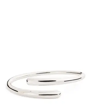 LIÉ STUDIO Sterling The Olga Bangle - Silver