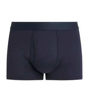 Sunspel Superfine Cotton Low-rise Trunks - Navy