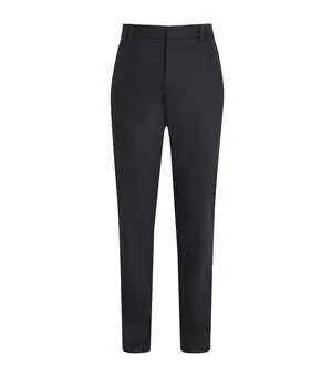 Sunspel Wool Cashmere Straight Trousers