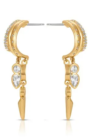 Ettika Icon Behavior Cubic Zirconia Drop Earrings