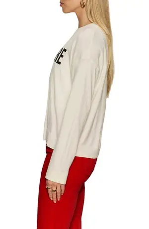 Sanctuary Crewneck Sweater - Ivory Chalk