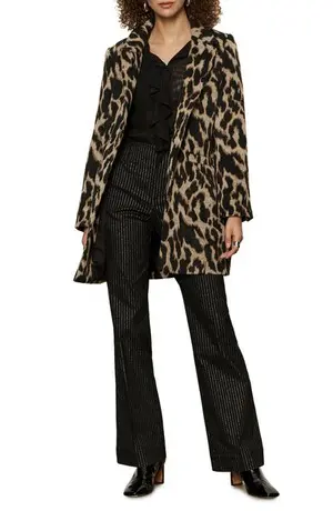 Sanctuary Downtown Leopard Print Jacket