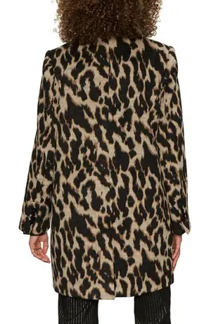 Sanctuary Downtown Leopard Print Jacket