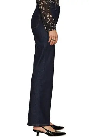 Sanctuary Marine Mid-rise Straight Leg Jeans