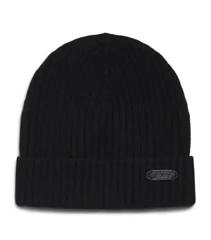Brioni Cashmere Beanie - Black