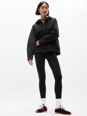 Athleta Form Knit Full Zip - Black