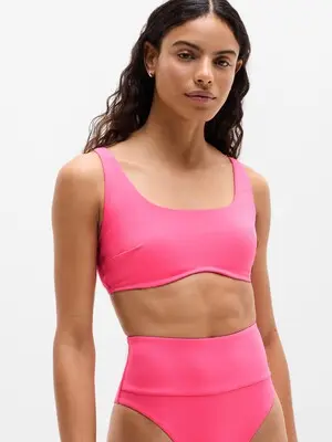 Athleta Oasis Underwire Bikini Top - Cerise