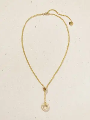 Shay Orbit 18-karat Diamond Necklace - Gold