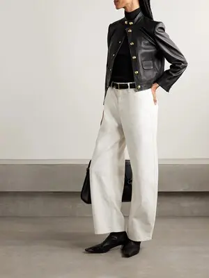 NILI LOTAN Hadley Leather Jacket