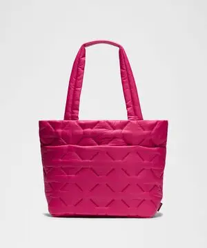 Lululemon Quilted Tote Bag - Berry Rumble
