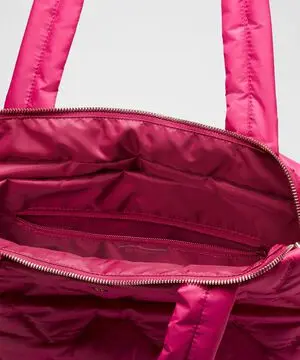 Lululemon Quilted Tote Bag - Berry Rumble