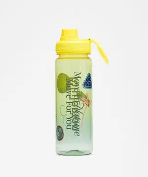 Lululemon Back To Life Clear Bottle 24oz - Daisy Glow/sea Water