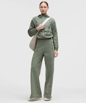 Lululemon Define High-Rise Wide-Leg Pant Willow Leaf