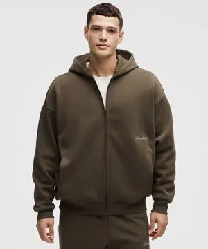 Lululemon Big Cozy Full-zip Hoodie - Olive Brown