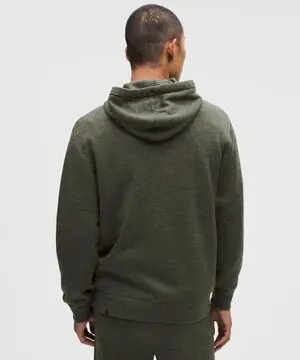 Lululemon Merino Wool Pullover Hoodie - Heathered Olive Brown