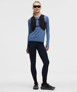 Lululemon Rest Less Variegated Ribbed Pullover - Contour Variegated Rib Brilliant Blue