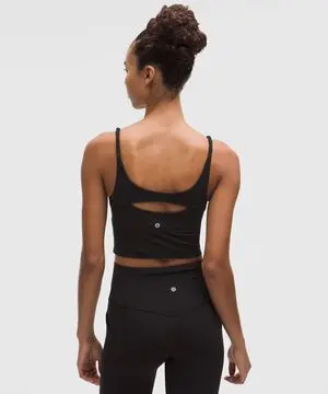 Lululemon Align™ Twist-strap Cropped Tank Top - Black