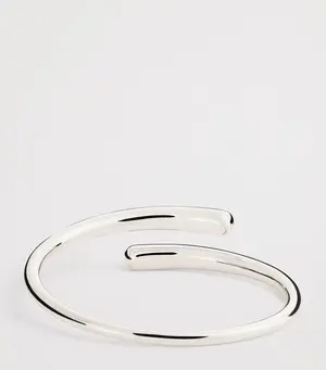 Lié Studio The Olga Bangle - Silver