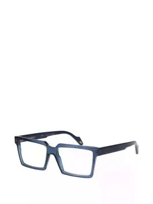 Kàdor Pierre Square-frame Glasses - Blue