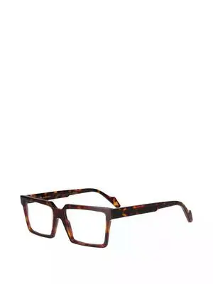 Kàdor Pierre Square-frame Glasses - Brown