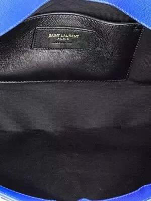 Saint Laurent Classic Monogram Leather Long Clutch Bag