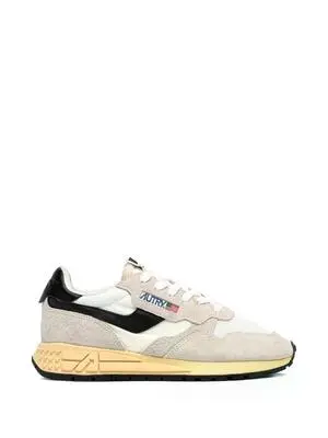 AUTRY Reelwind Suede-panel Sneakers - Neutrals