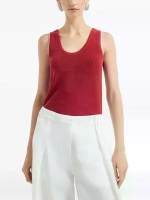Brunello Cucinelli Ribbed Knit Tank Top