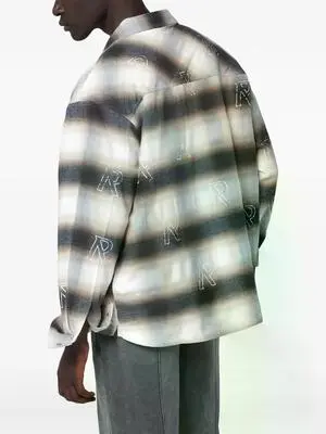 REPRESENT Check Shirt - Neutrals