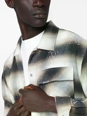REPRESENT Check Shirt - Neutrals